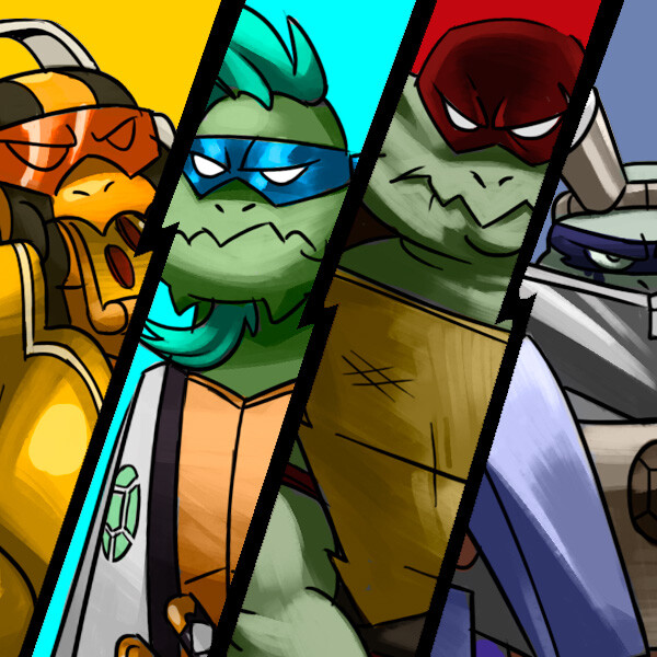 ArtStation - TMNT - Characters Study