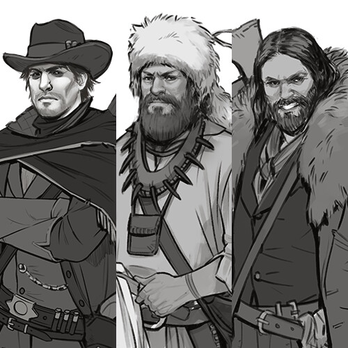 ArtStation - Characters for Karma Game