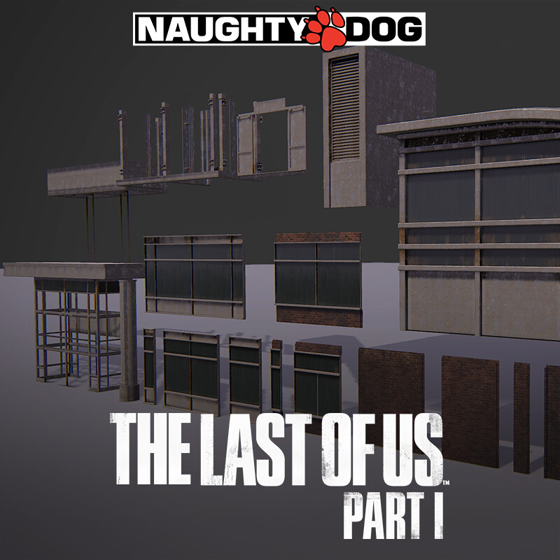 ArtStation - University - Science Lab Building Modular Tileset