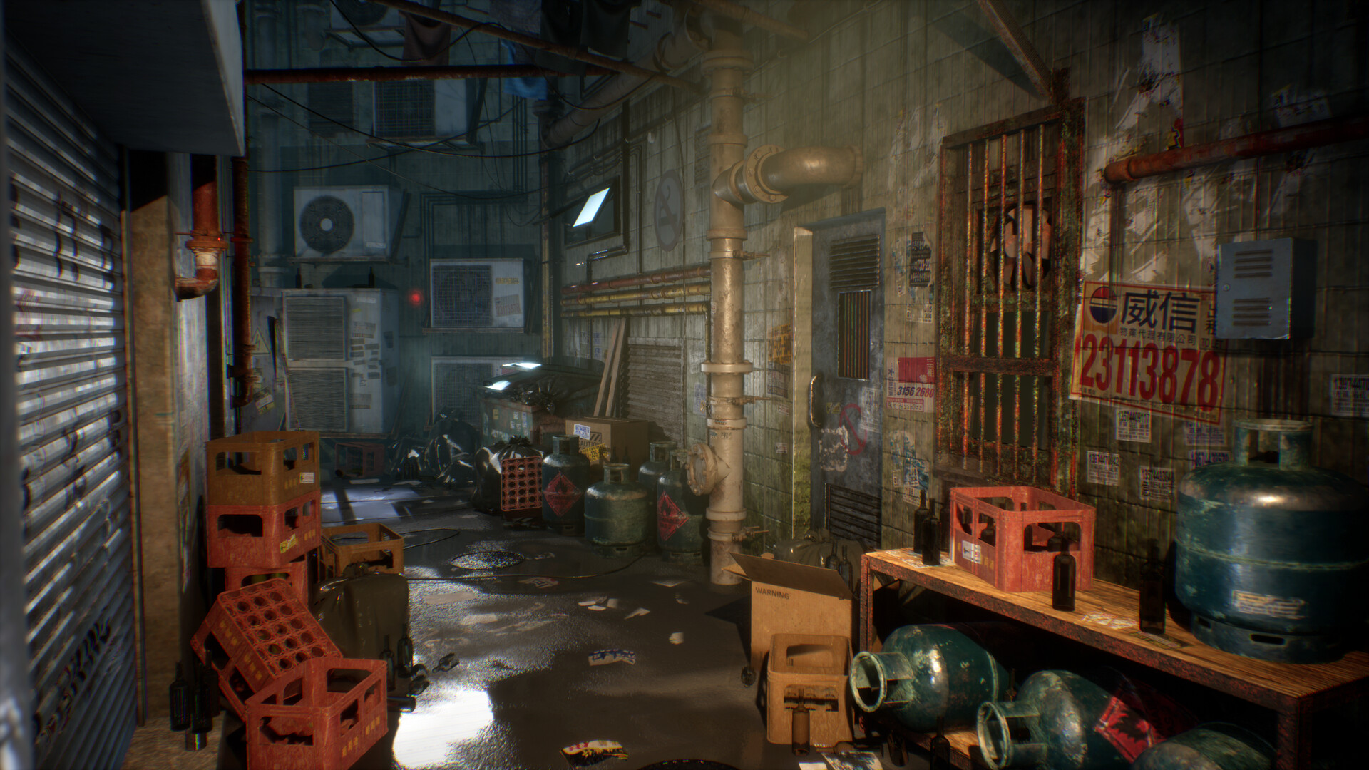 ArtStation - Unreal 4: Back Alley