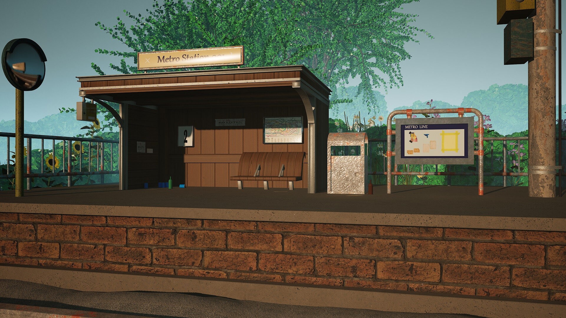 ArtStation - Metro Station in Unreal Engine