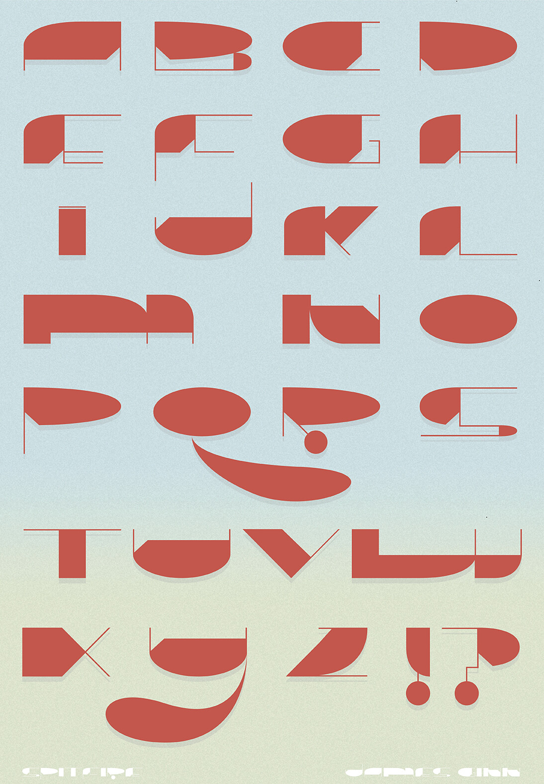 ArtStation - Font Design: Spitfire & Lumin