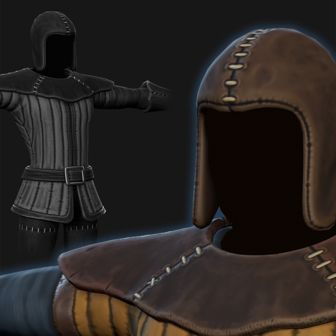 ArtStation - Serf Stylized Armor