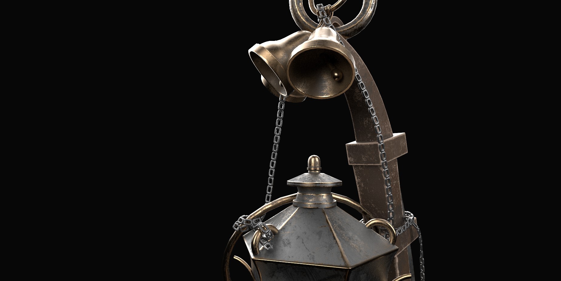 ArtStation - Simple Textured Bloodborne Lamp