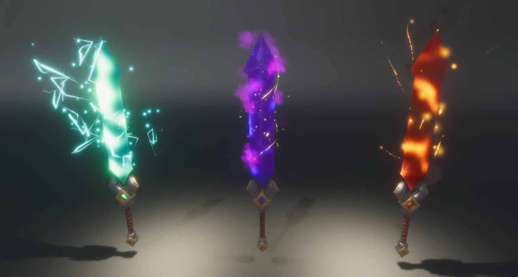 ArtStation - 3 Sword_VFX