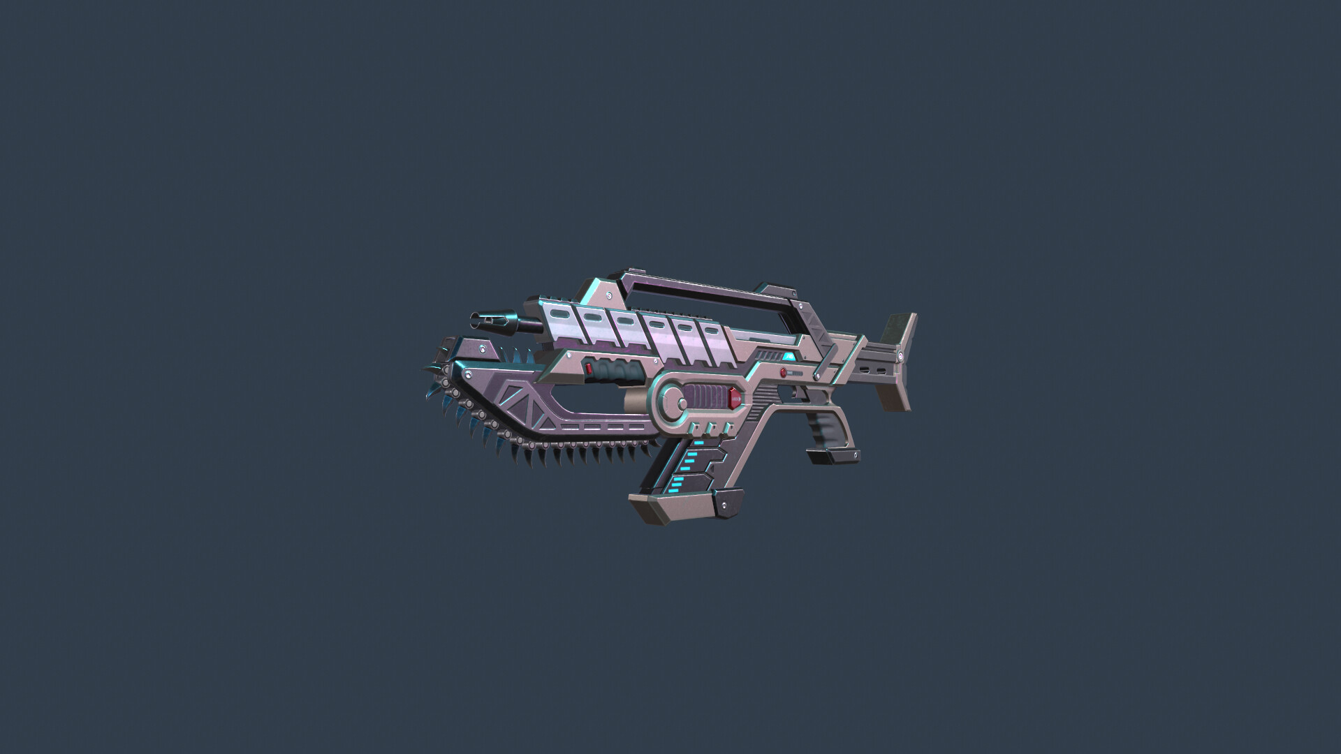 ArtStation - GAME READY LOWPOLY GUN