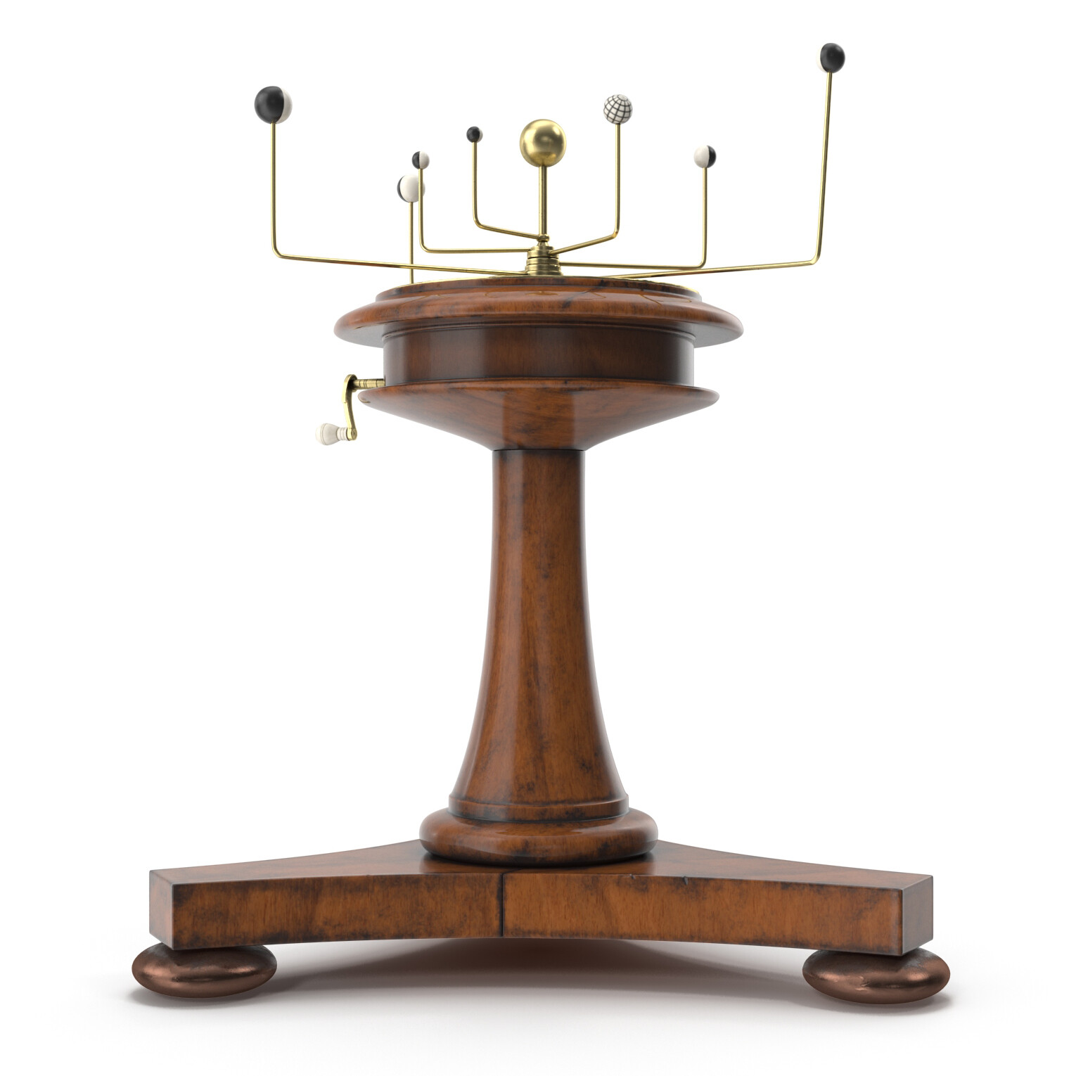 ArtStation - Small orrery by Benjamin Martin