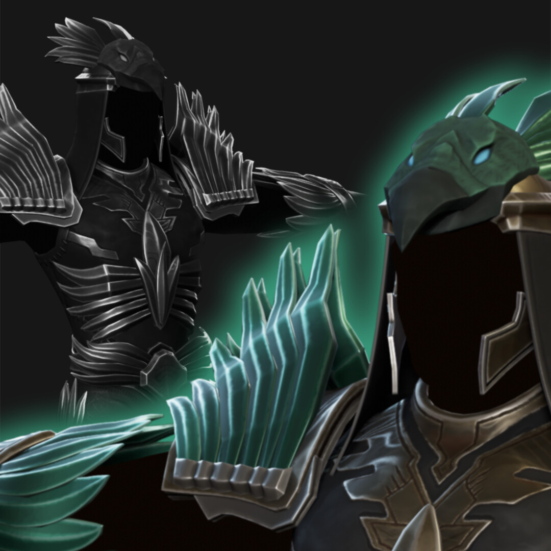 ArtStation - Crow Stylized Armor
