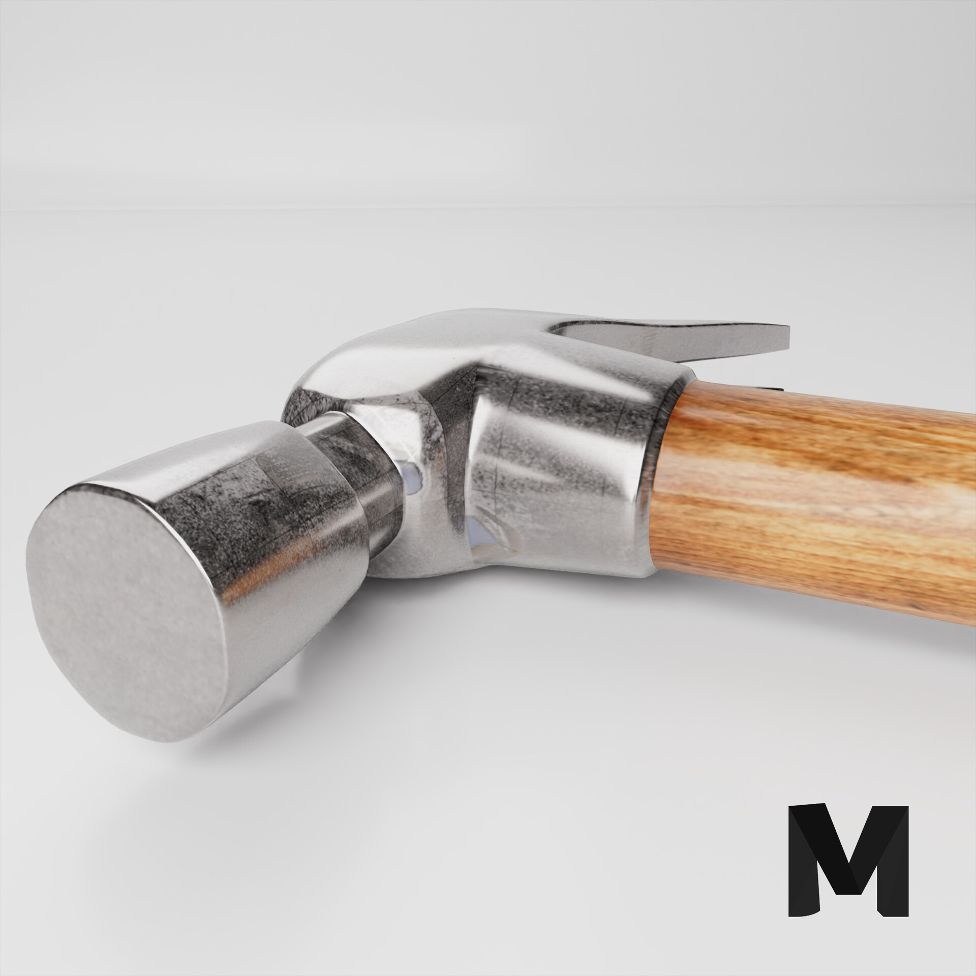 ArtStation - "Hammer" Hard surface modeling in Maya