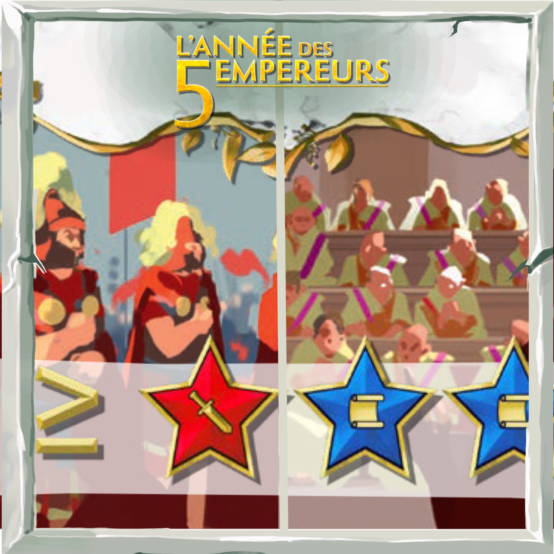 ArtStation - The Year of the 5 Emperors - A GameFlow Edition’s Board Game