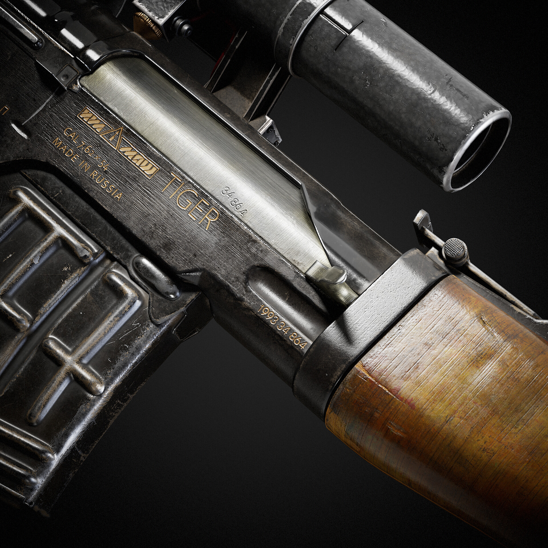 ArtStation - SVD Dragunov