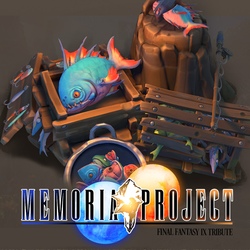 ArtStation - FFIX Memoria Project: Fisher Props