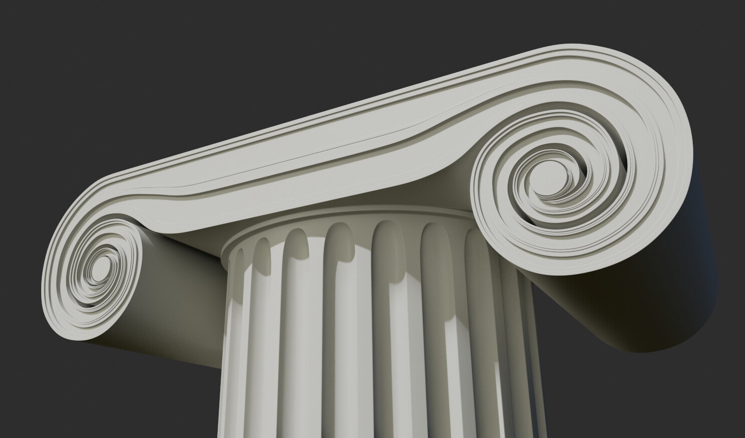 ArtStation - Volutes - Spiral capital pillars 1-100