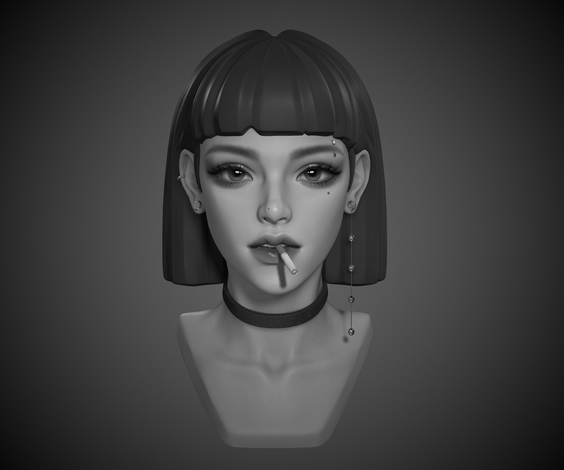 ArtStation - Sweet Cool Girl