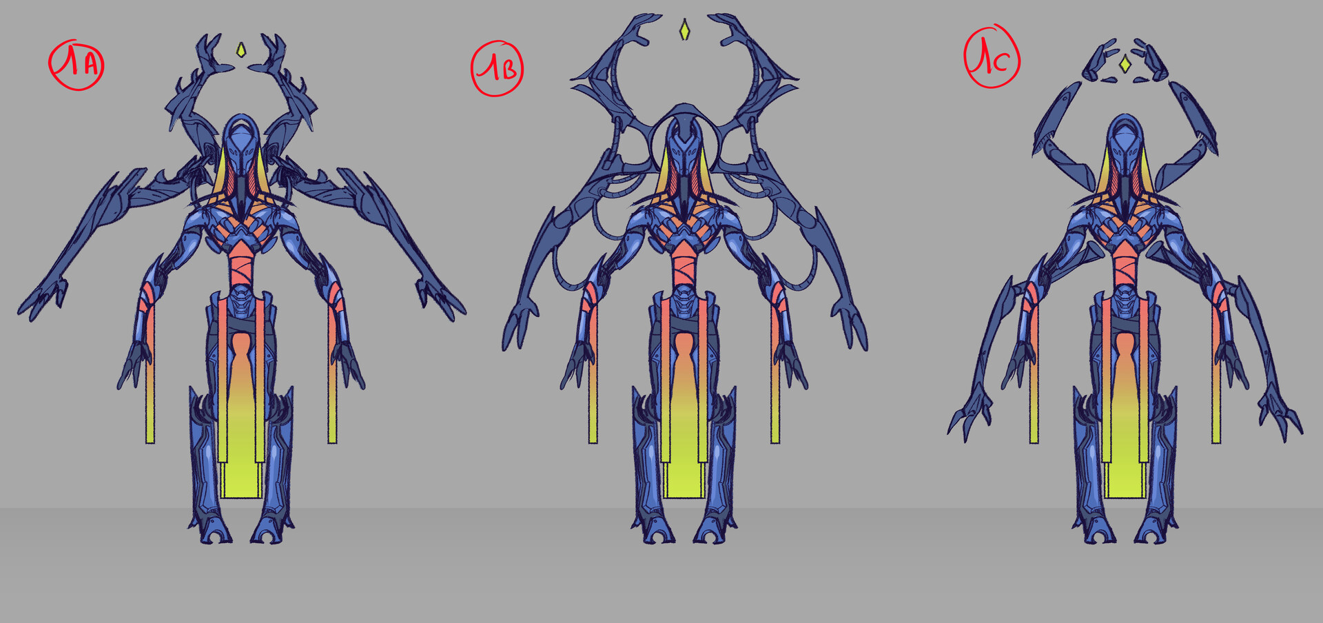 ArtStation - alien chara designs