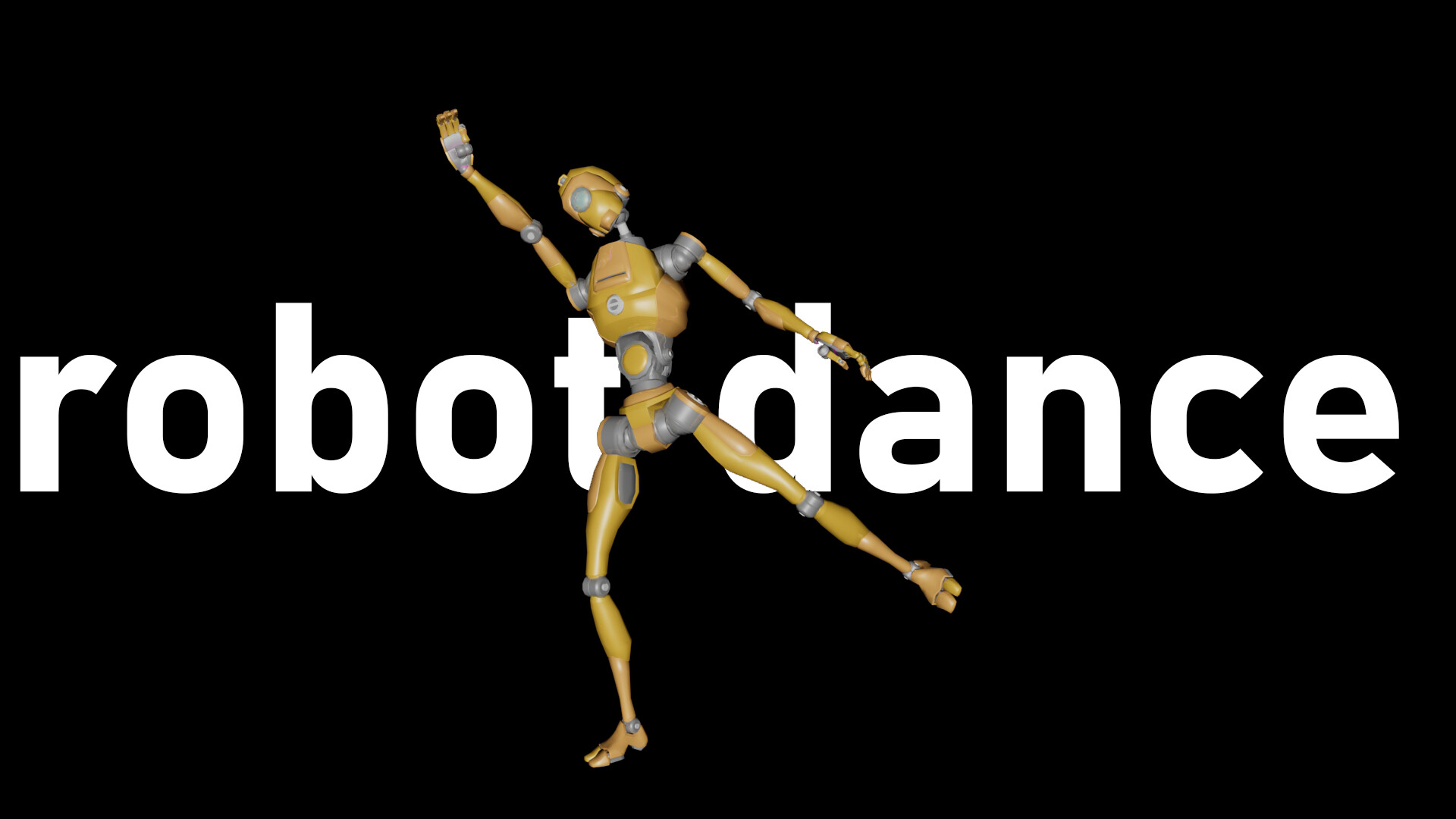 ArtStation - robot dancing animation