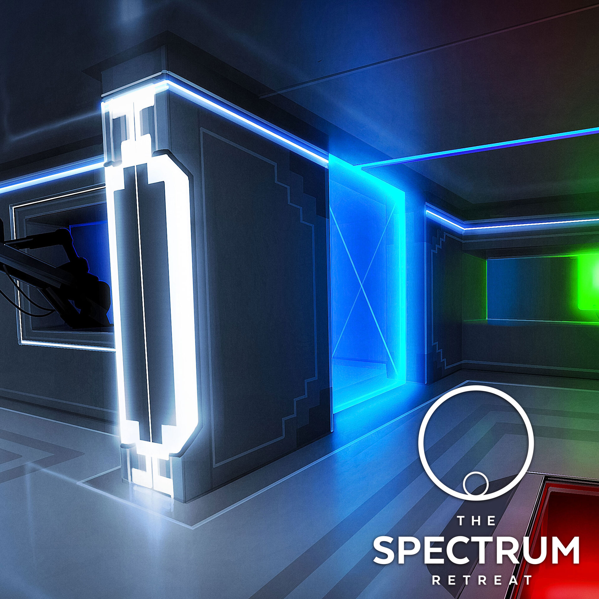 ArtStation - 'The Spectrum Retreat': Scifi Puzzle Environment