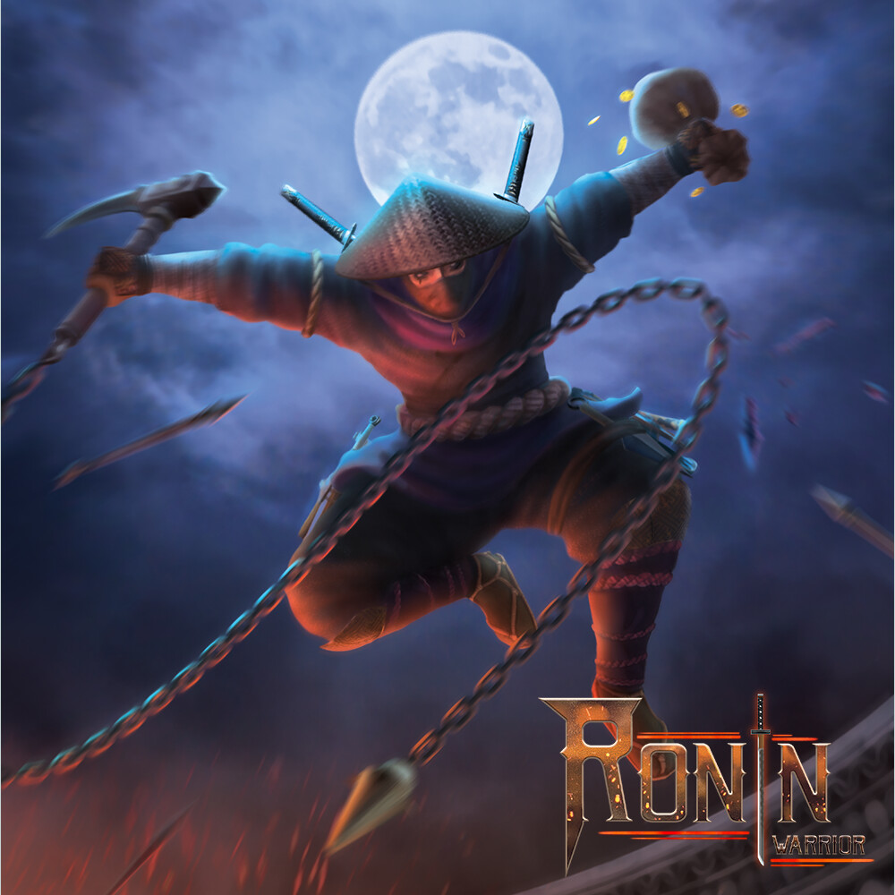 ArtStation - Ronin Warrior - Ninja Gemon