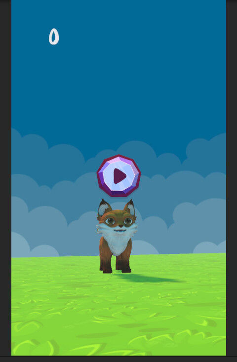 ArtStation - Hyper-Casual Mobile game : Z-Cross Foxy
