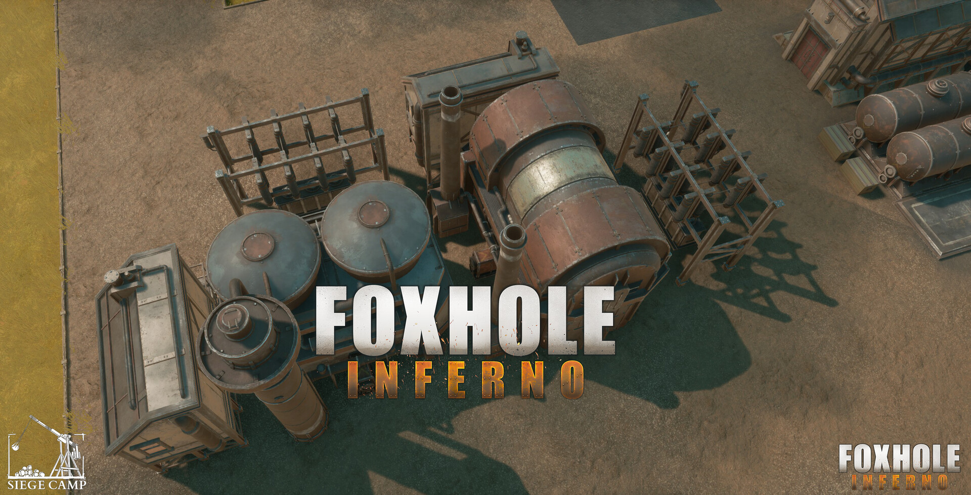 ArtStation - Foxhole 1.0 infernal facilities Power Planet