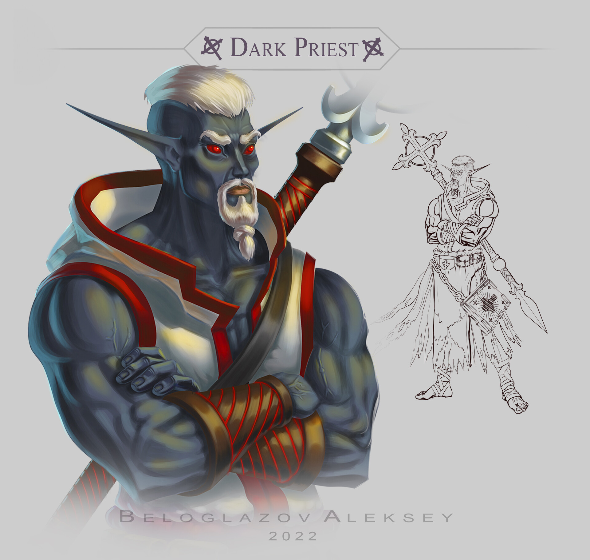 ArtStation - The Dark Priest