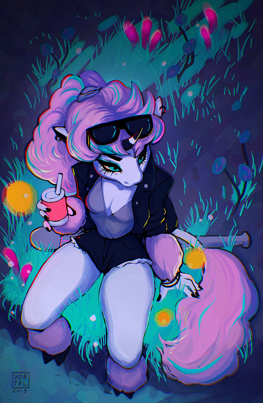 ArtStation - RAD galarian ponyta