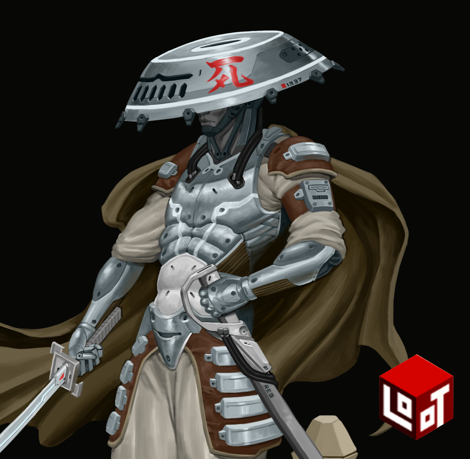 ArtStation - Loot Studios - Neon Street 3K miniature concepts