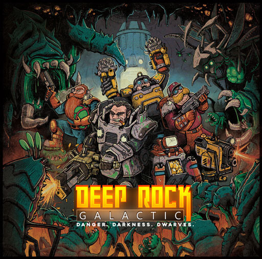 ArtStation - Deep Rock Galactic - Official Vinyl Soundtrack Artwork