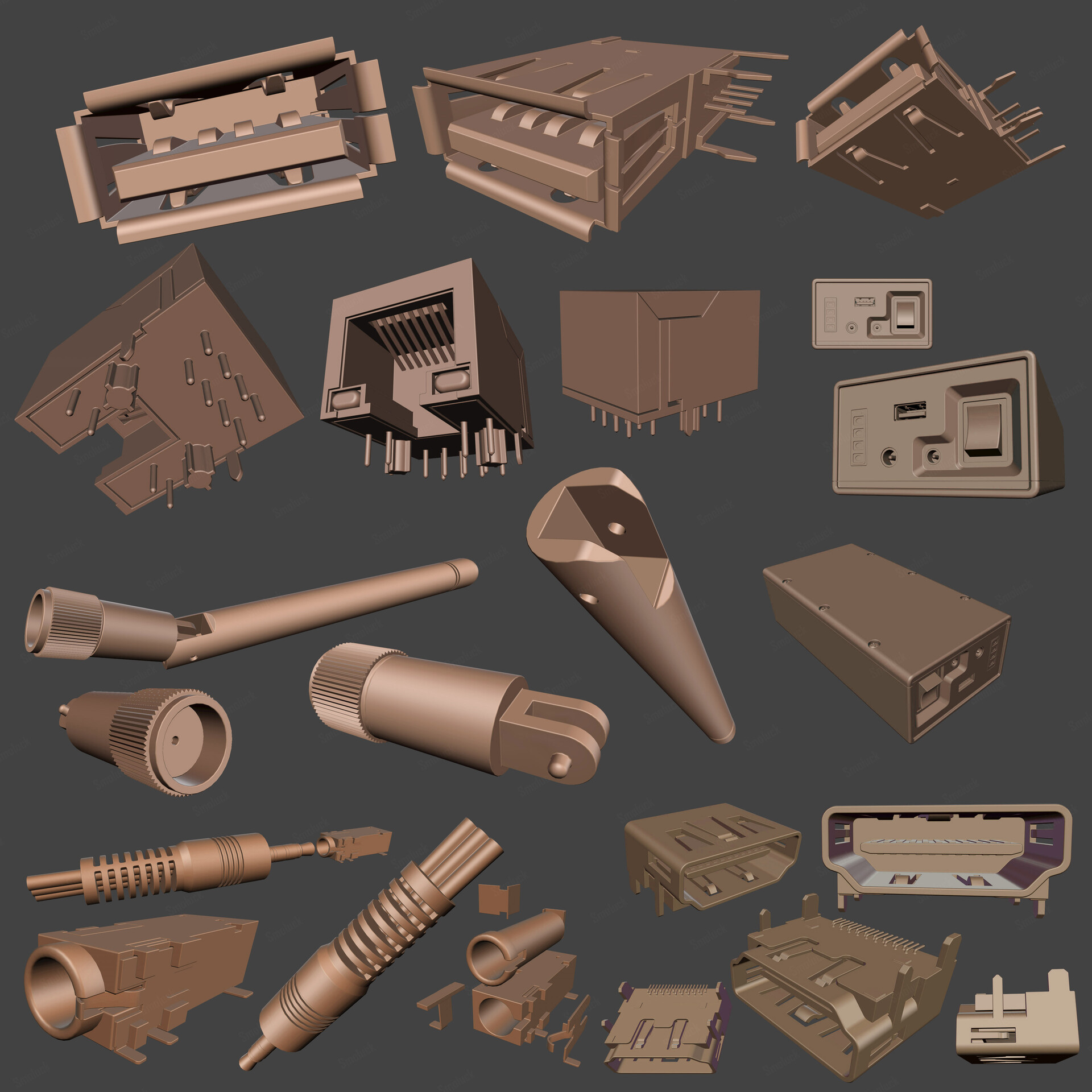 ArtStation - Electronic Device - MR Hololens Project