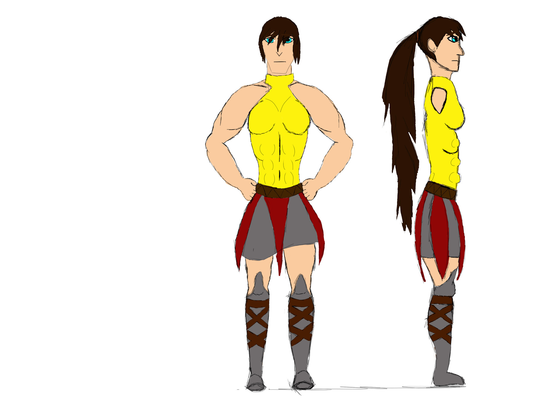 ArtStation - Laura Character design (APPROVED)