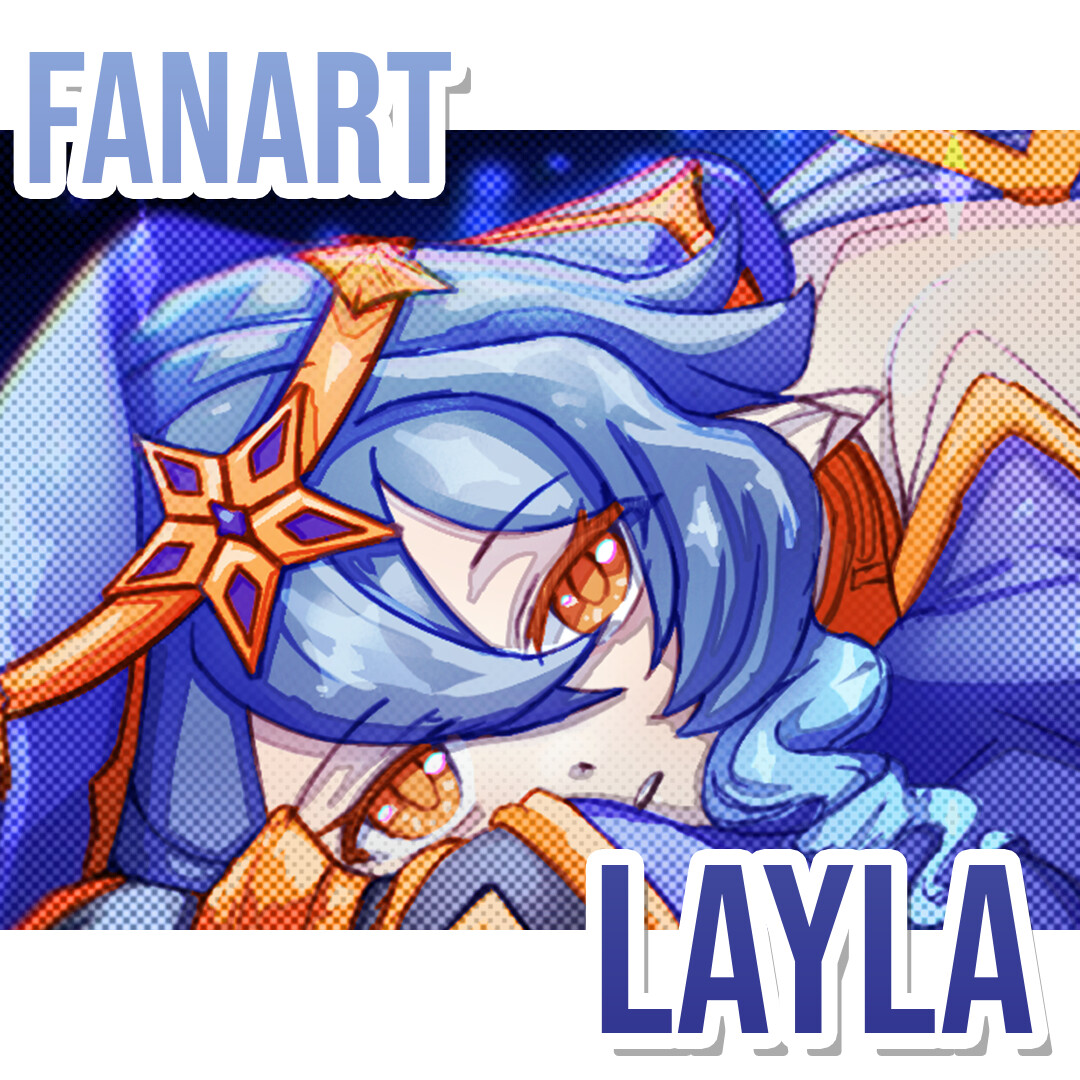 ArtStation - Fan-Art | Layla from Genshin Impact