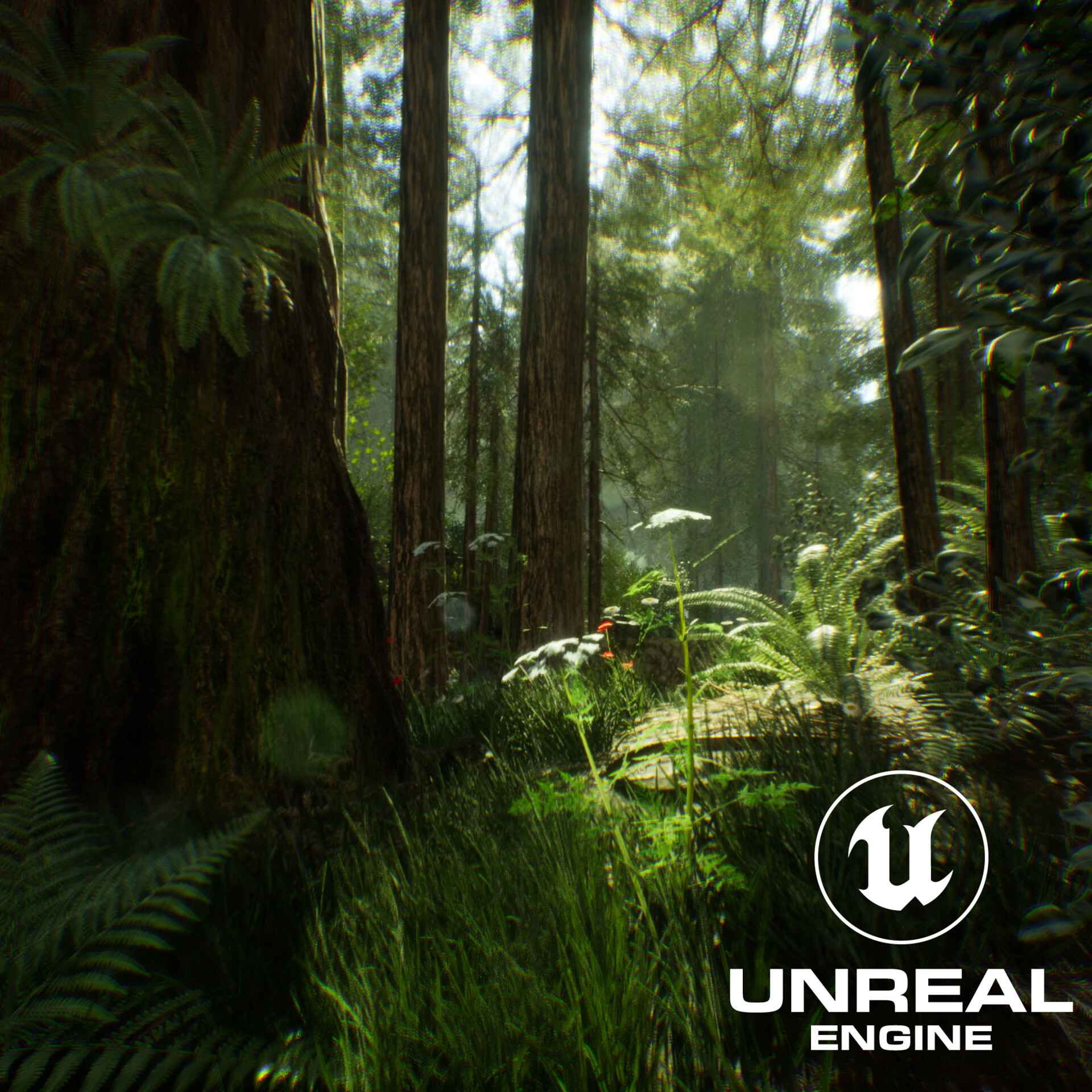 ArtStation - 【UE5】现代室外环境：神秘森林（PartⅢ）