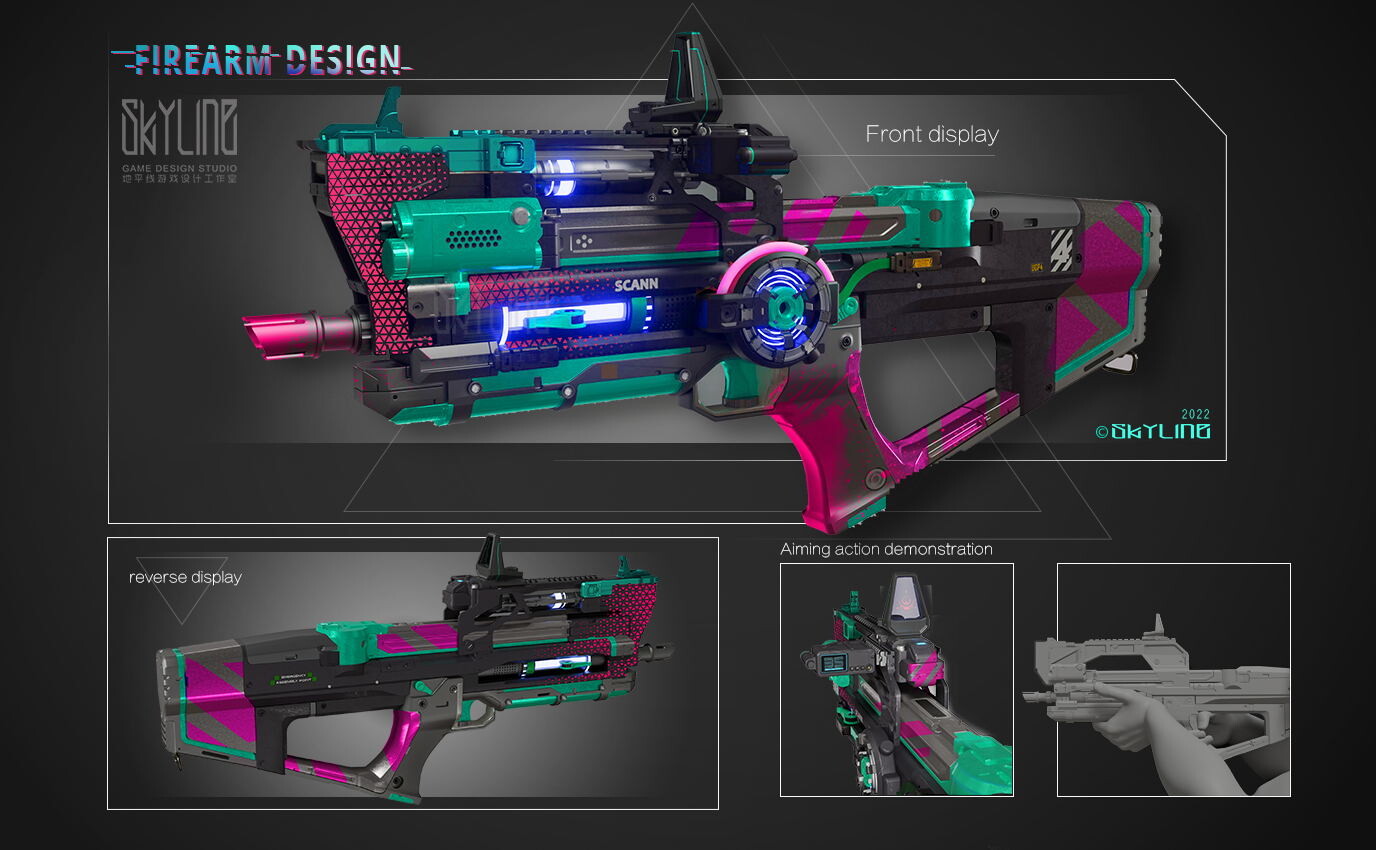 ArtStation - firearm design