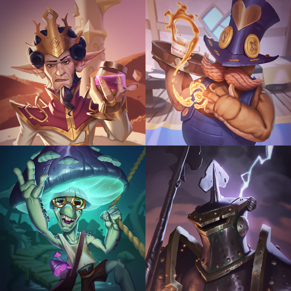 ArtStation - Faction portraits