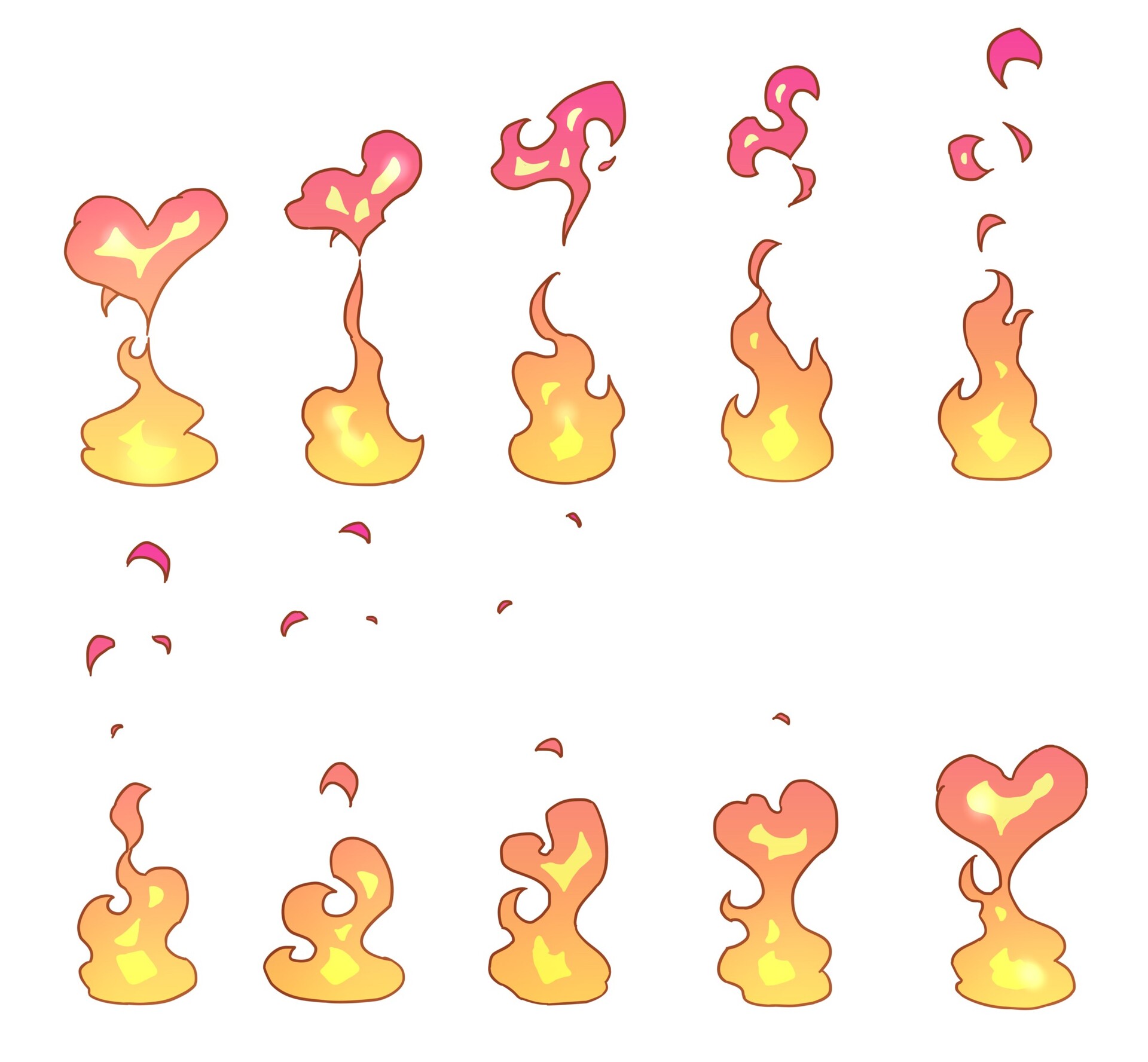 ArtStation - Flame animation