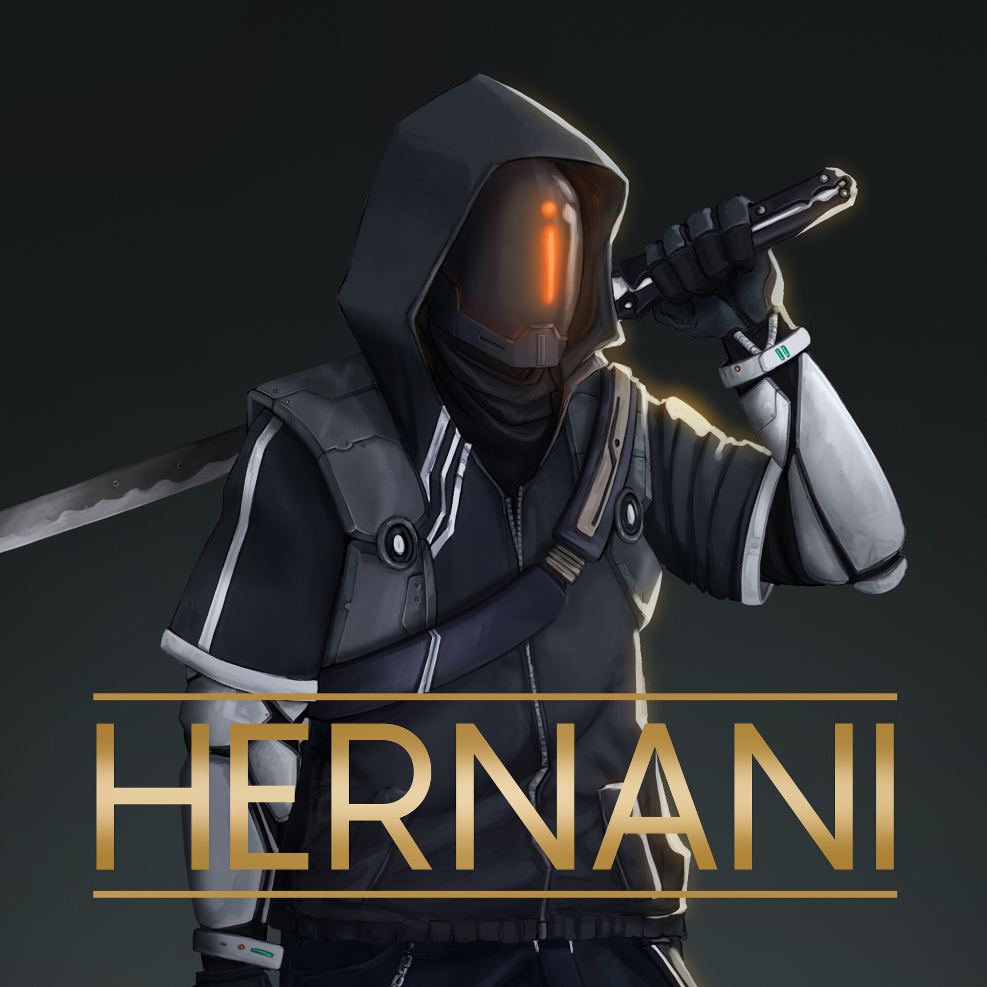 ArtStation - Assassin Neo Noir