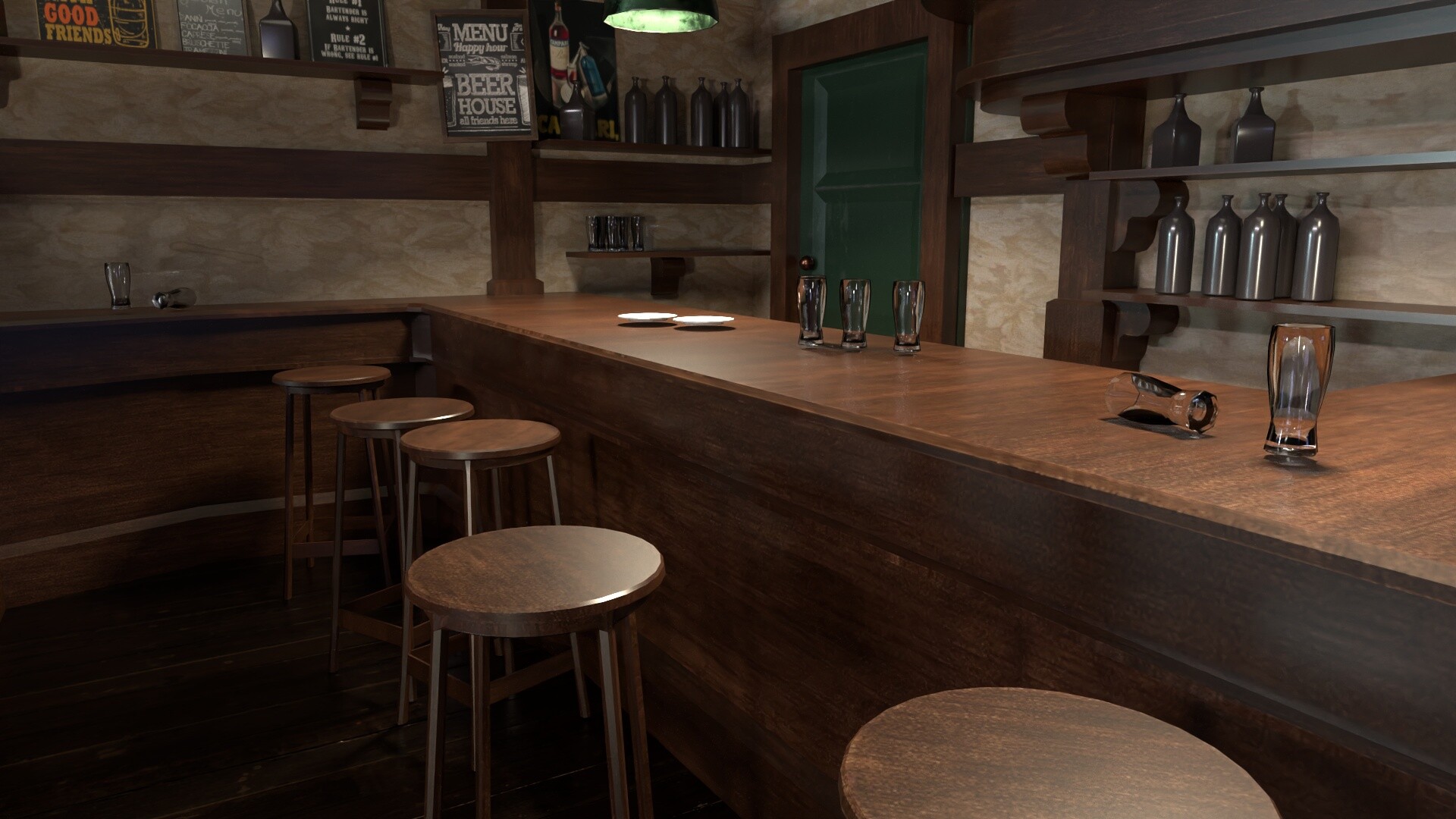ArtStation - Irish Pub