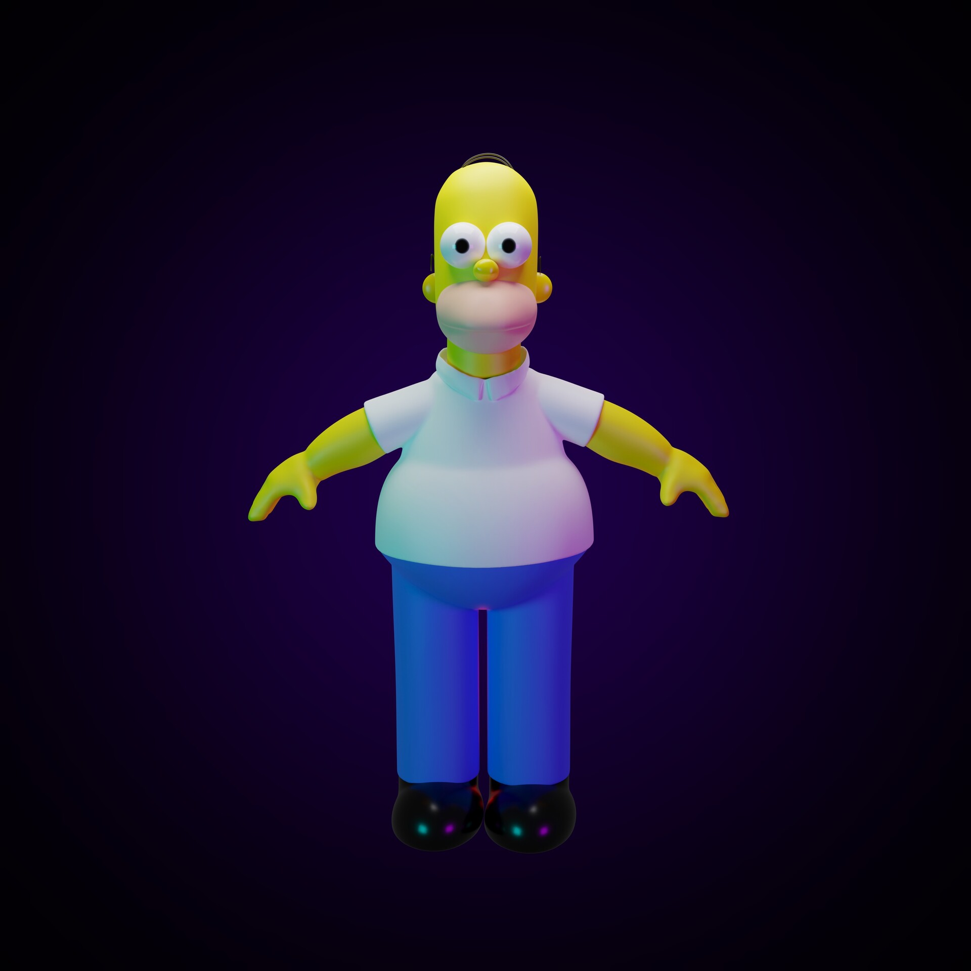 ArtStation - Homer Simpson