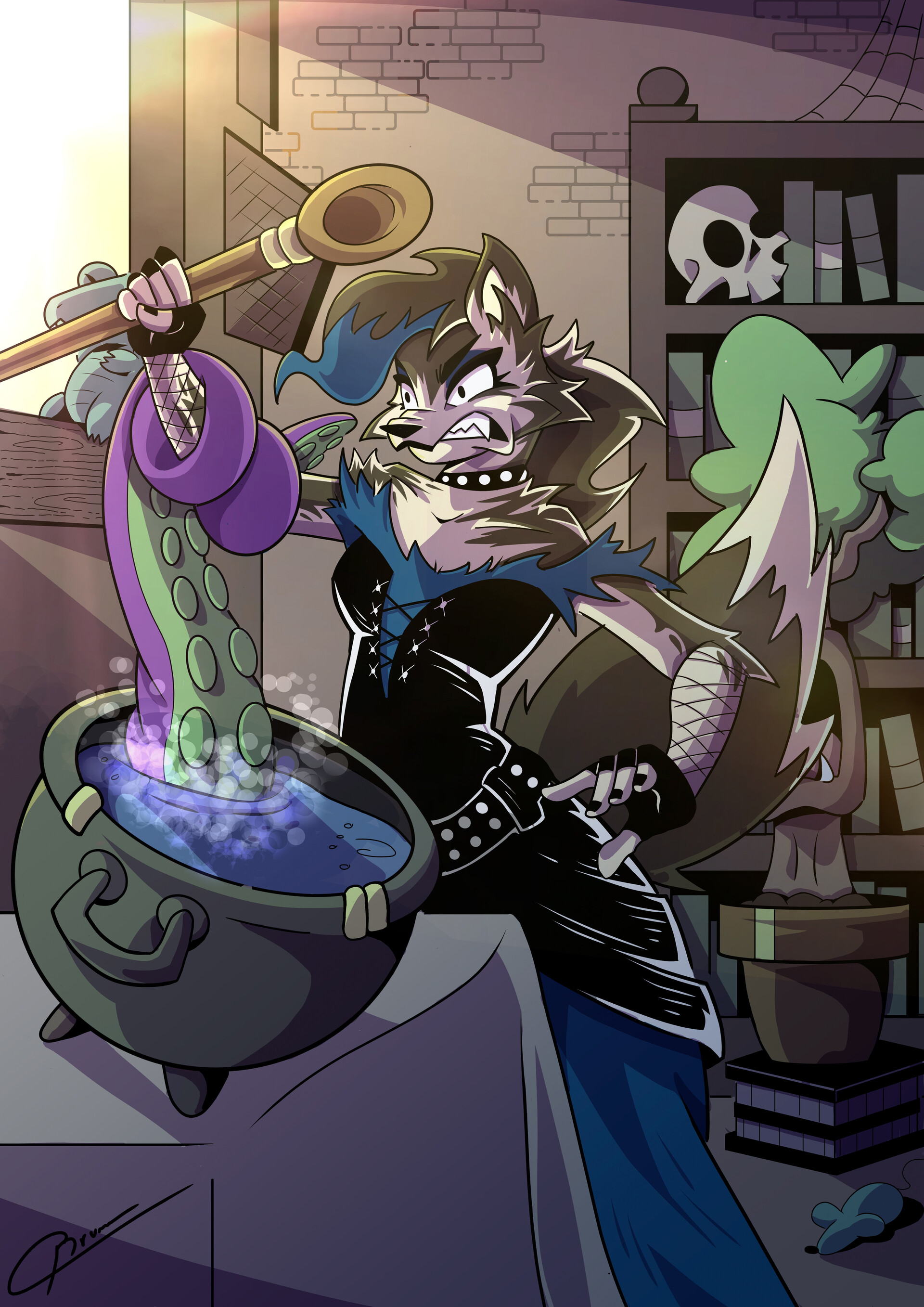 ArtStation - Werewolf Witch