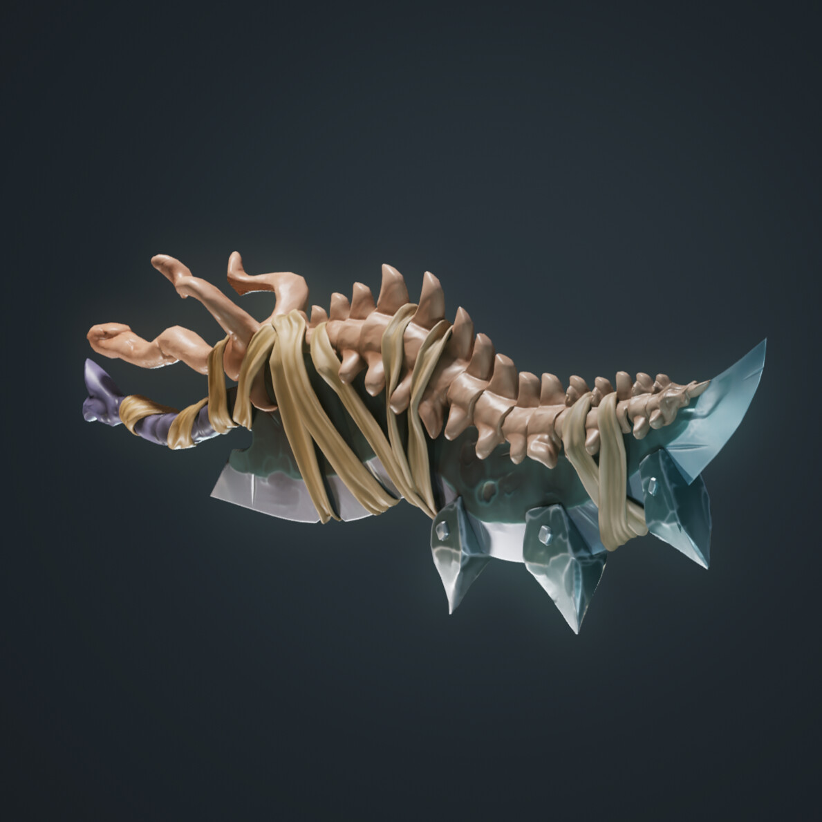 ArtStation - Skeleton-Sword