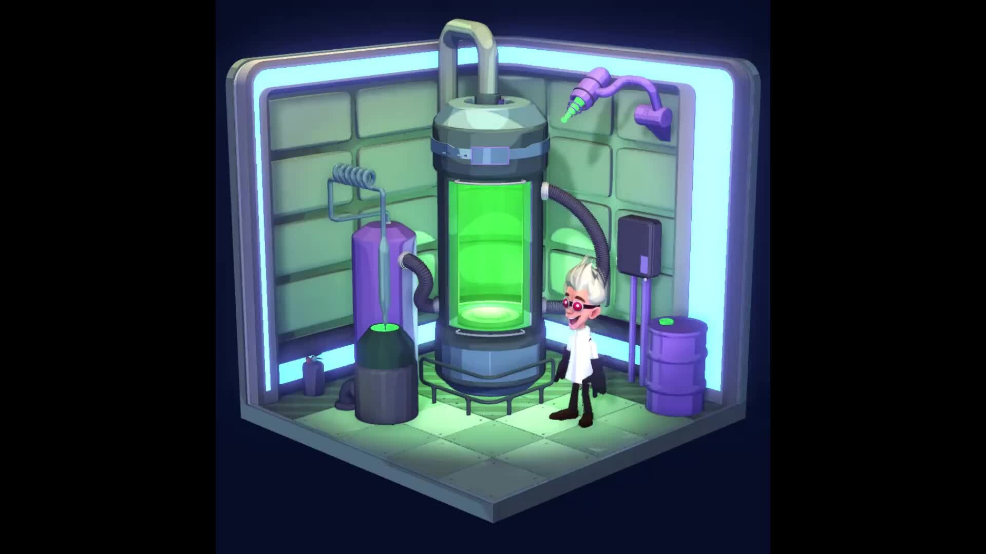 ArtStation - Mad Scientist in His Lab