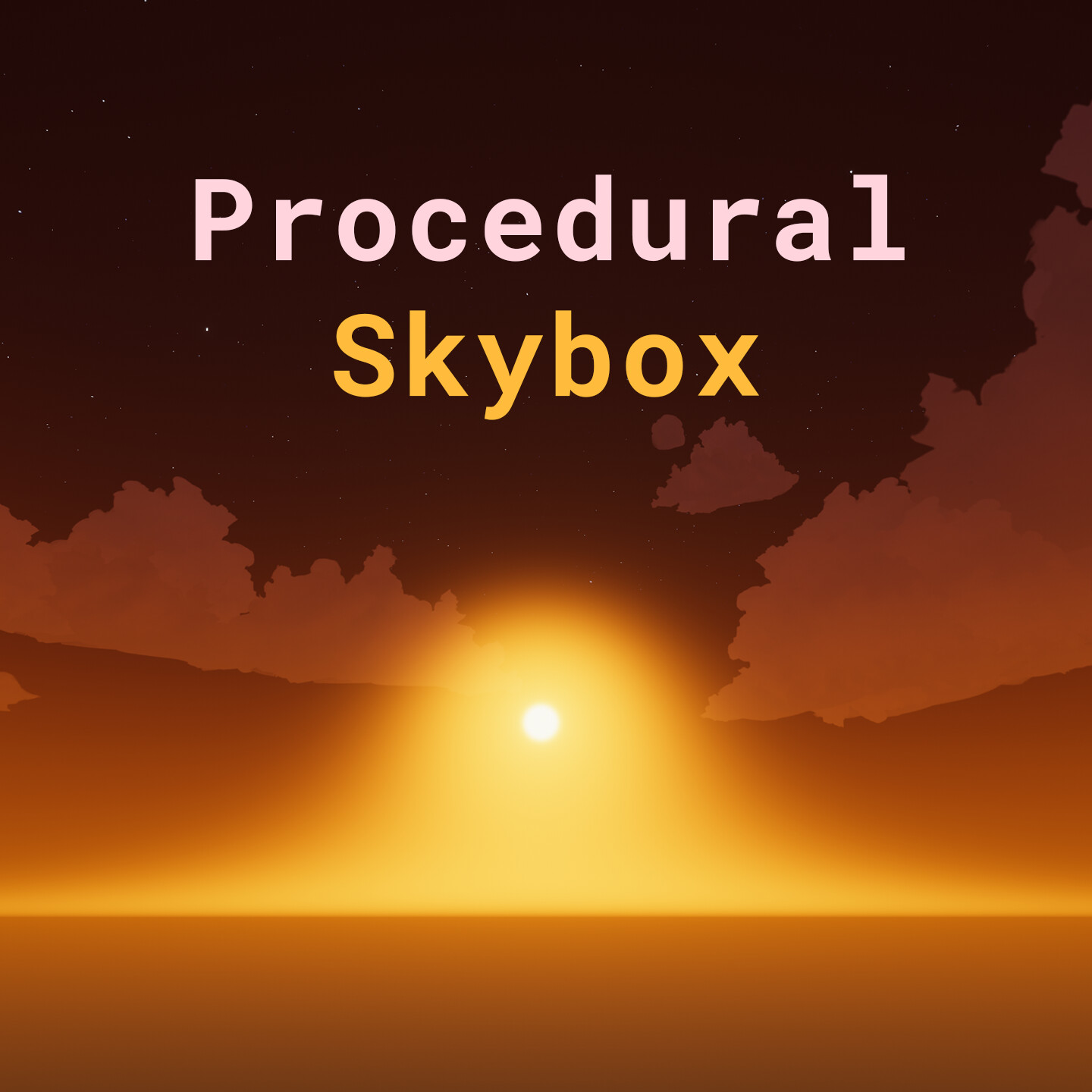 ArtStation - Procedural Skybox