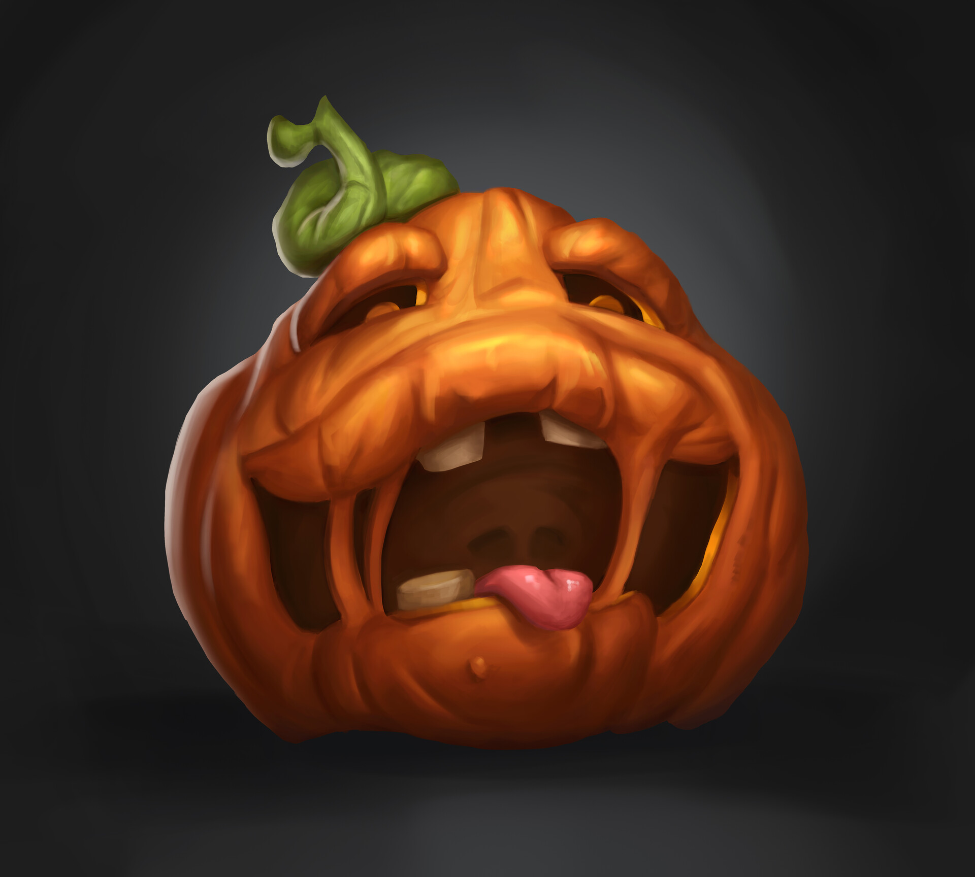 ArtStation - Halloween Pumpkins Trio