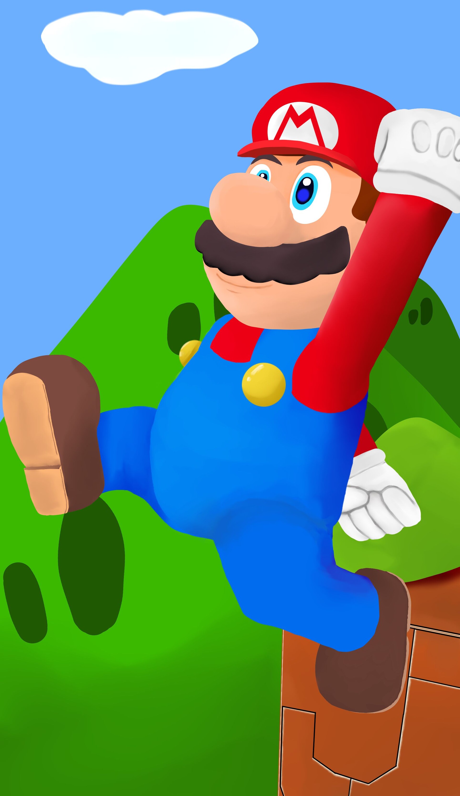 ArtStation - Mario Tarot Card