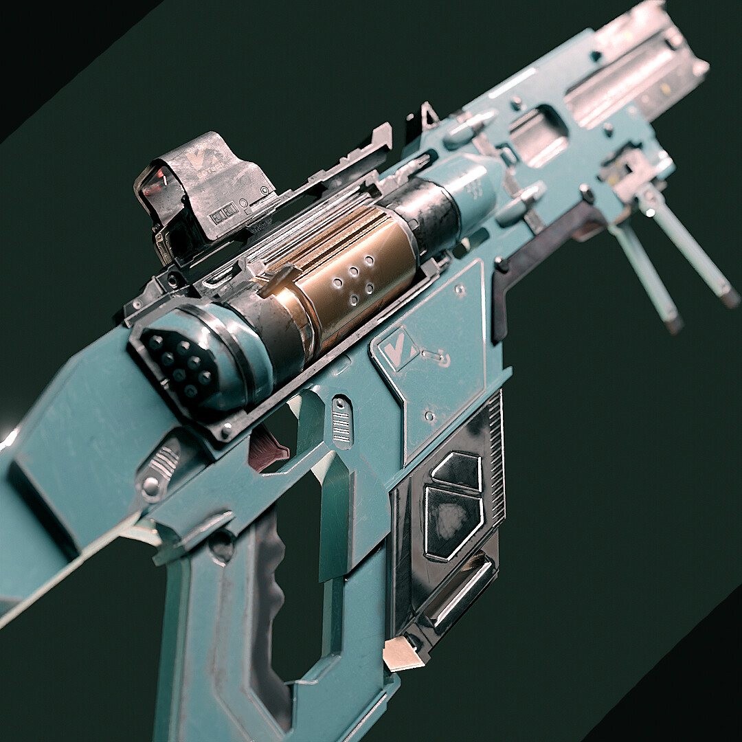 ArtStation - Sci-fi Firearm | Original Concept by Robert Ryminiecki