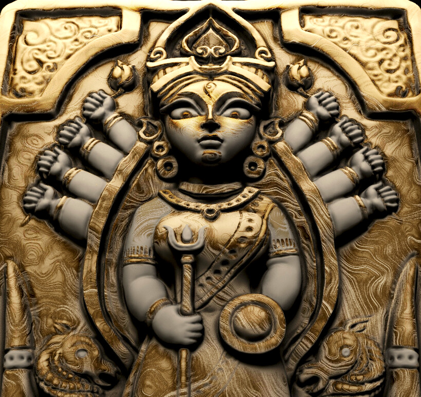 ArtStation - MAHISHASUR MARDINI