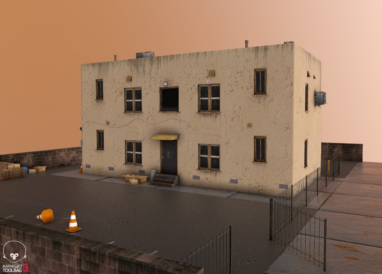 ArtStation - 3D Game environment design(Insipired by GTA Series)