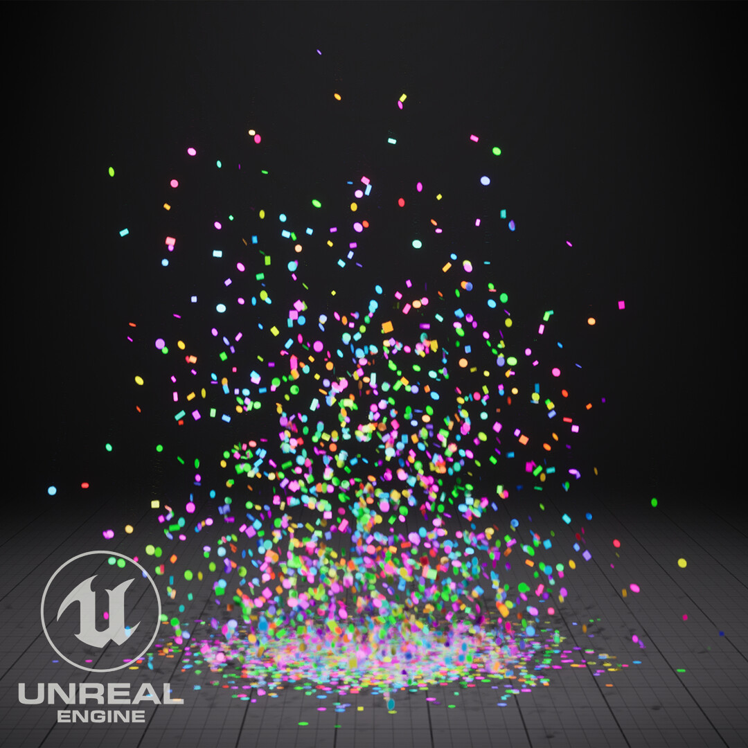 ArtStation - 1 Week 1 VFX - 02 - Confettis