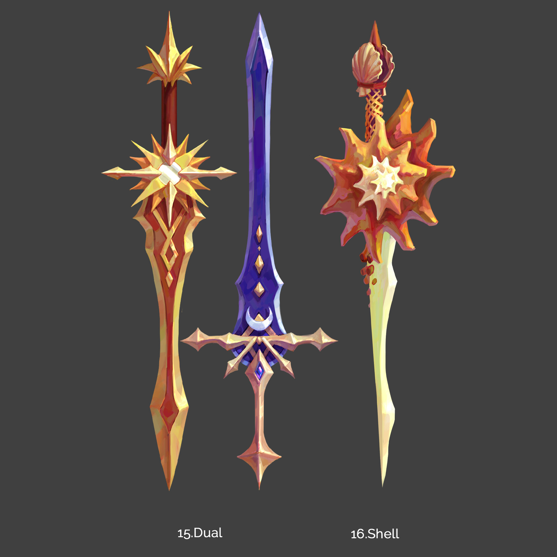 ArtStation - My swordtember 2022