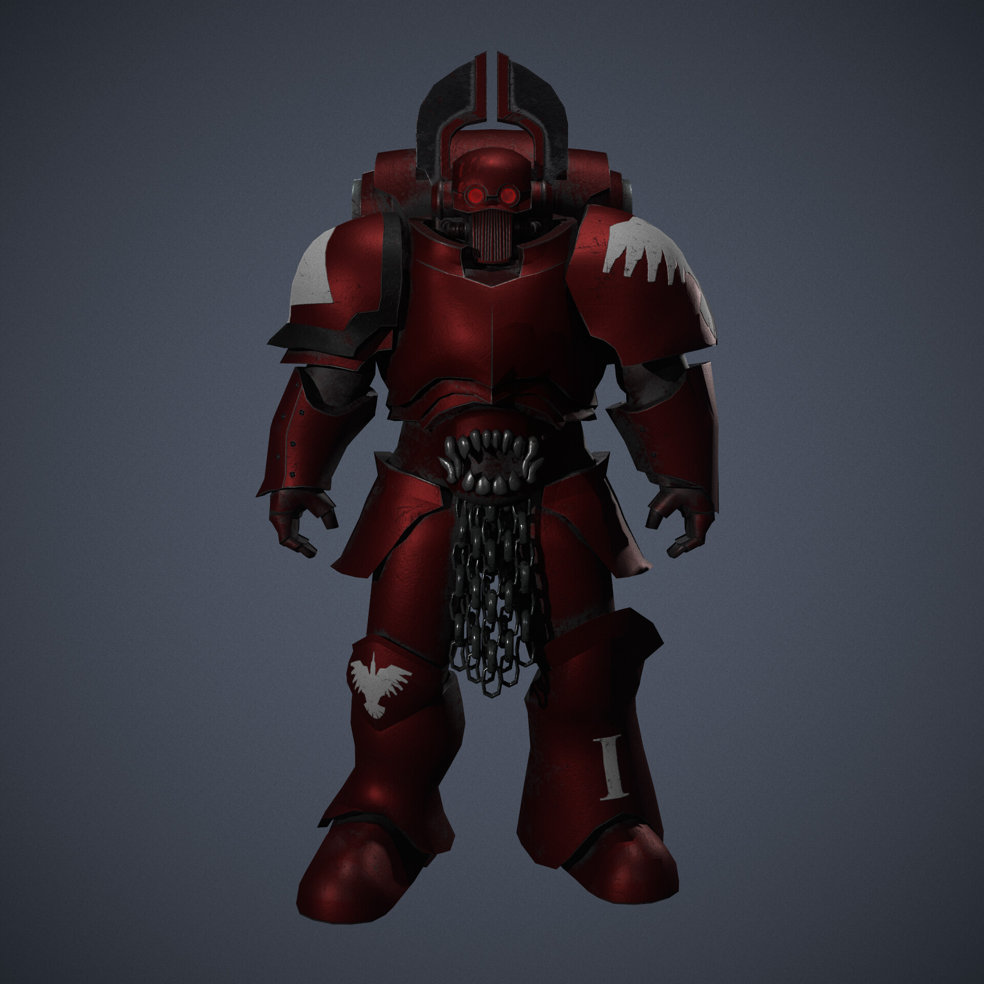 ArtStation - Space Marine Blood Raven Warhammer 40k